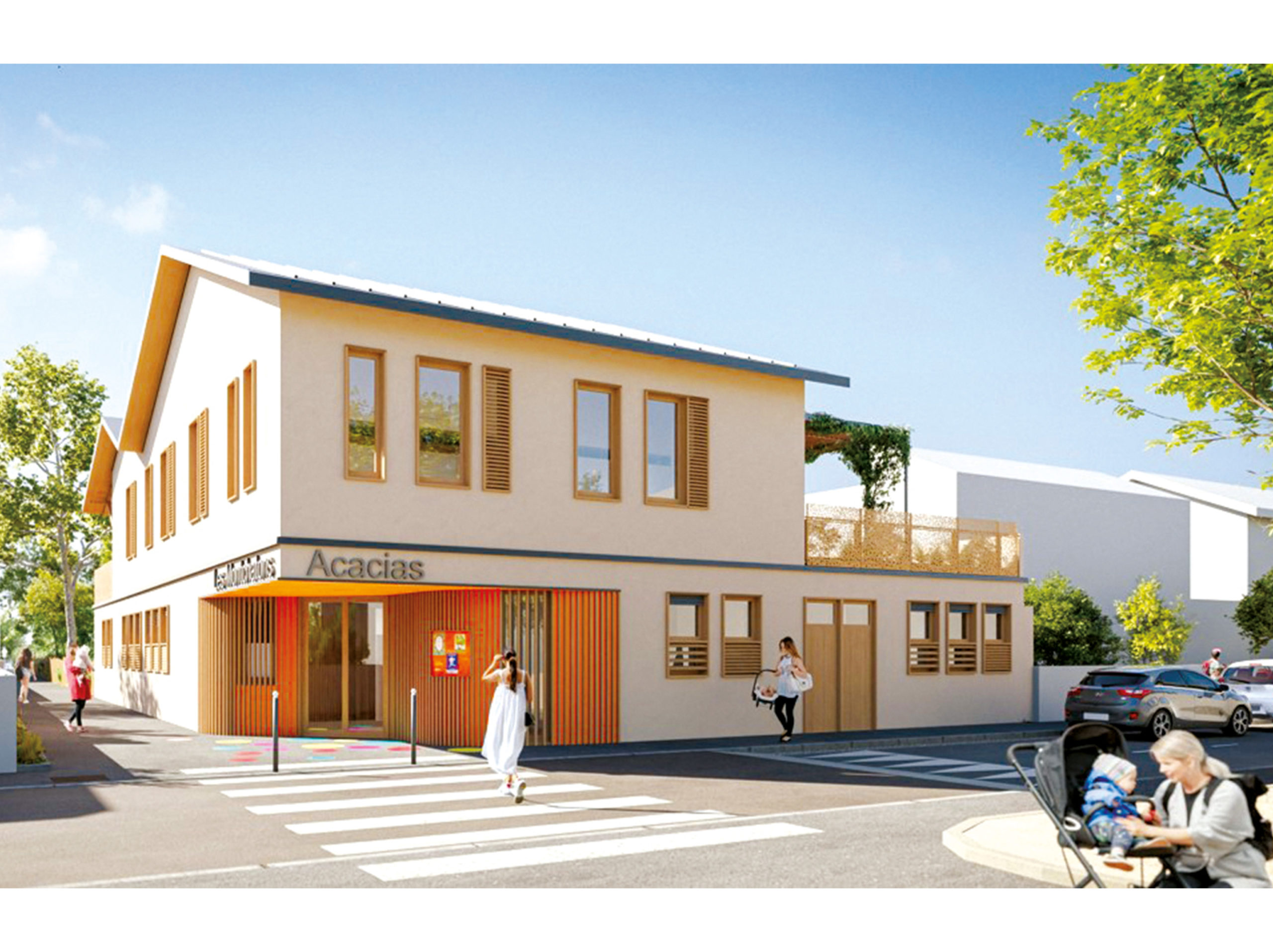 Établissement d'accueil de jeunes enfants les Montchatons Acacias - Groupe SERL